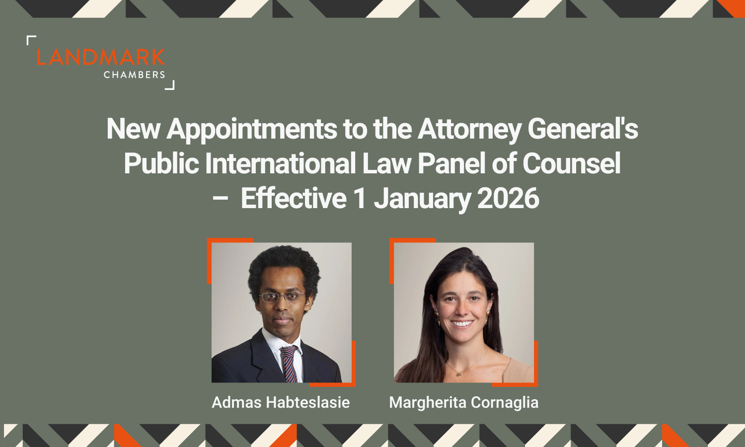 New Appointments to the Attorney General’s Panel… - Landmark Chambers